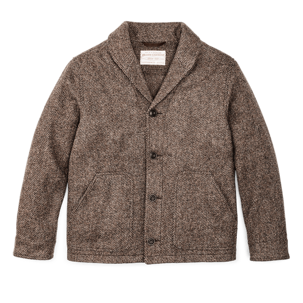 Filson Decatur Island Wool Jacket in Natural Brown – THRED